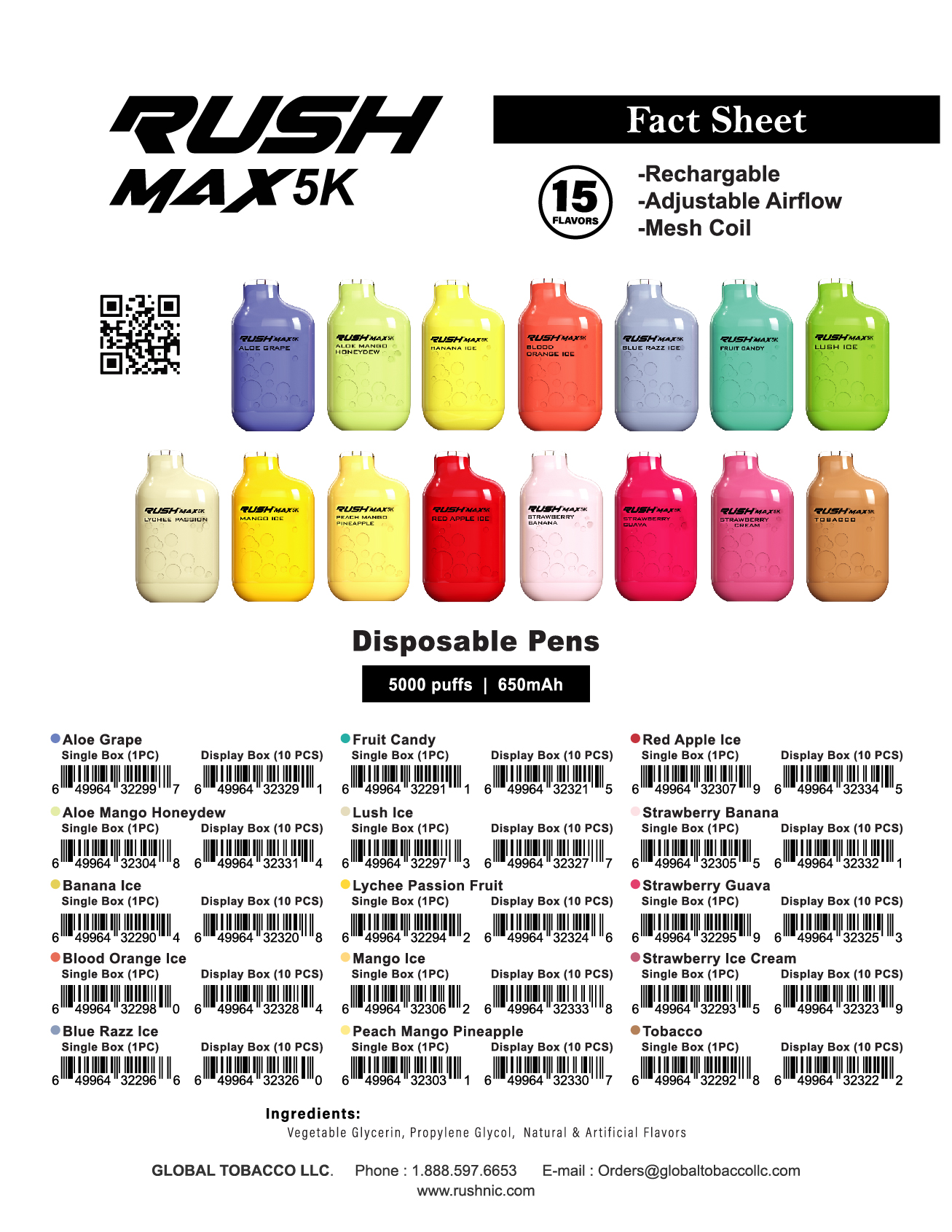 5000 Puff Disposable Vape